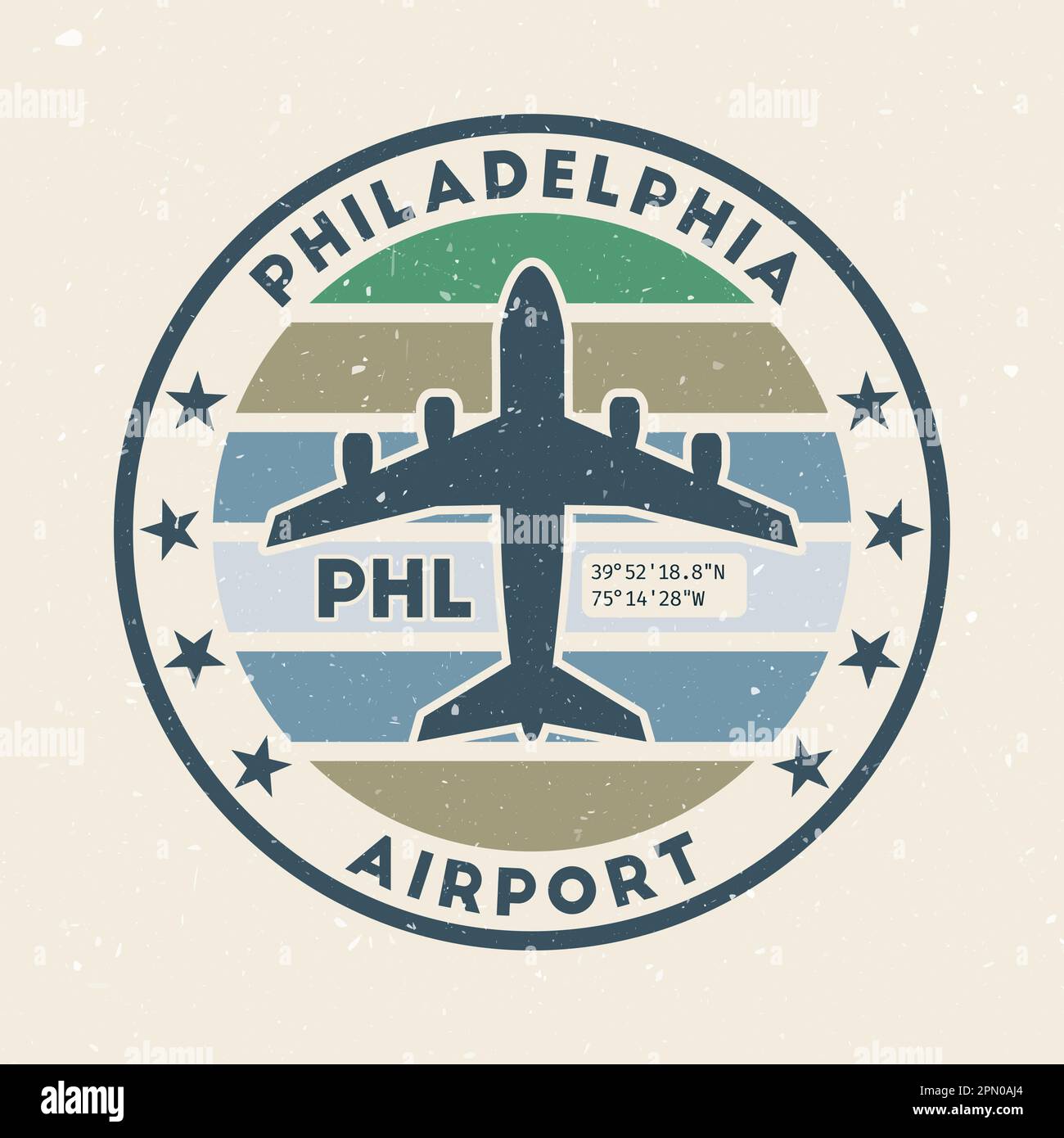 Port of philadelphia Stock Vector Images - Alamy