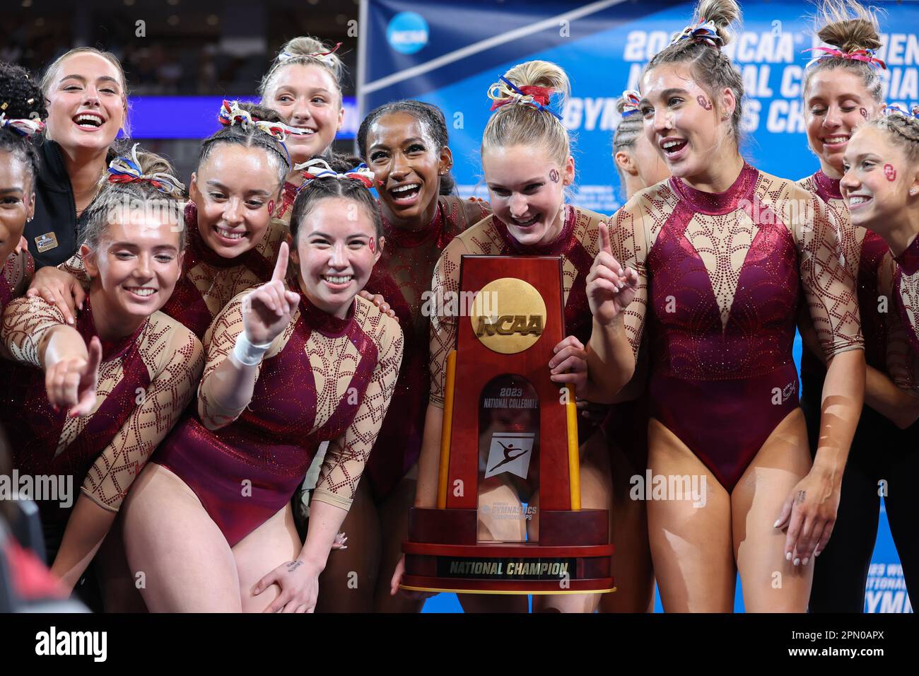 Fort Worth Tx Usa 13th Apr 2023 The Oklahoma Sooners Following The