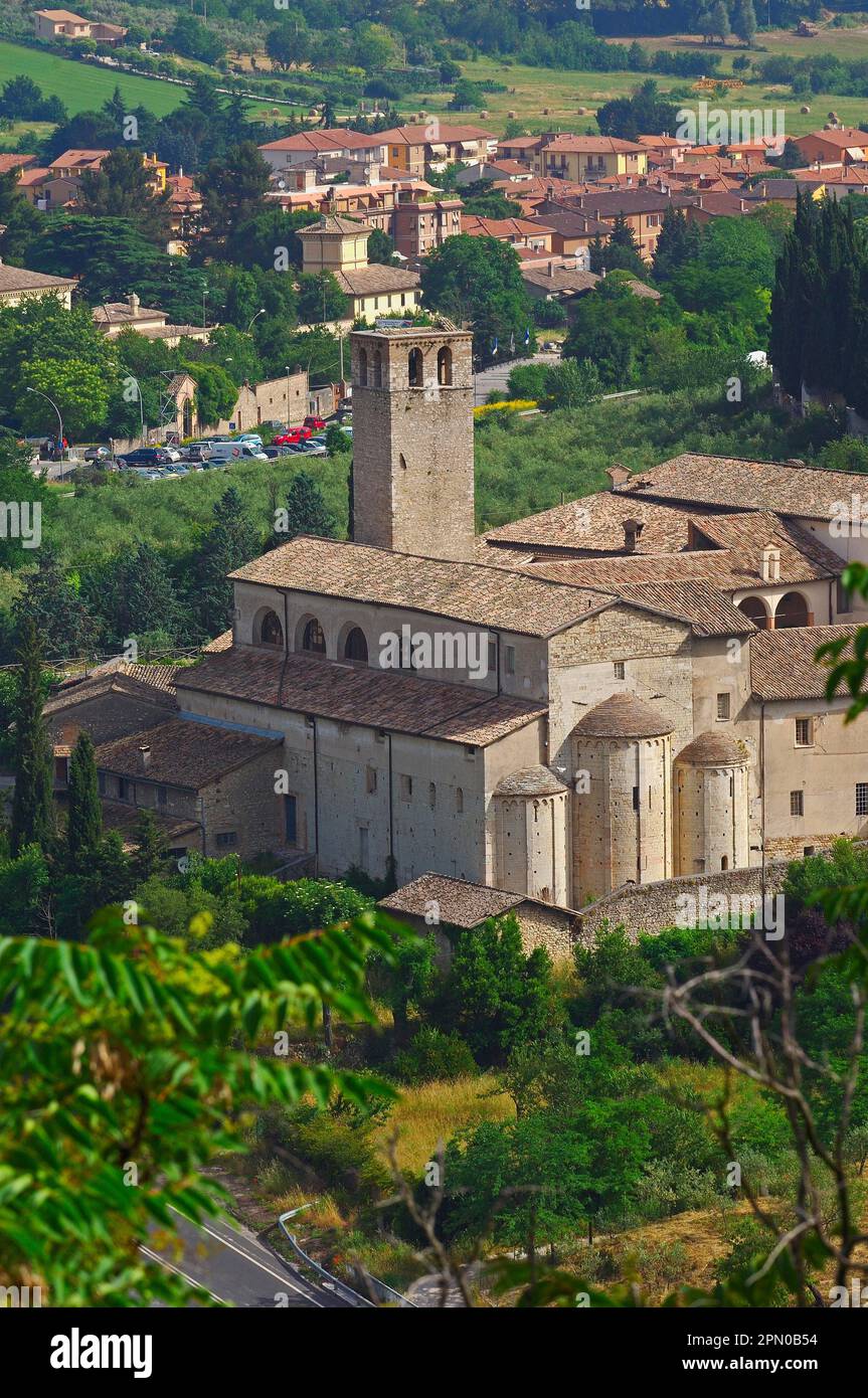 Spoleto, San Ponziano, Monastery, Province of Perugia, Umbria, Italy ...