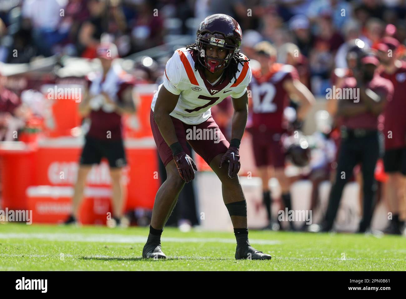 Blacksburg, USA. 15th Apr, 2023. April 15, 2023: Virginia Tech Hokies ...