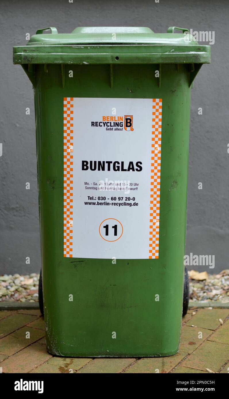 Glass dustbin hi-res stock photography and images - Alamy