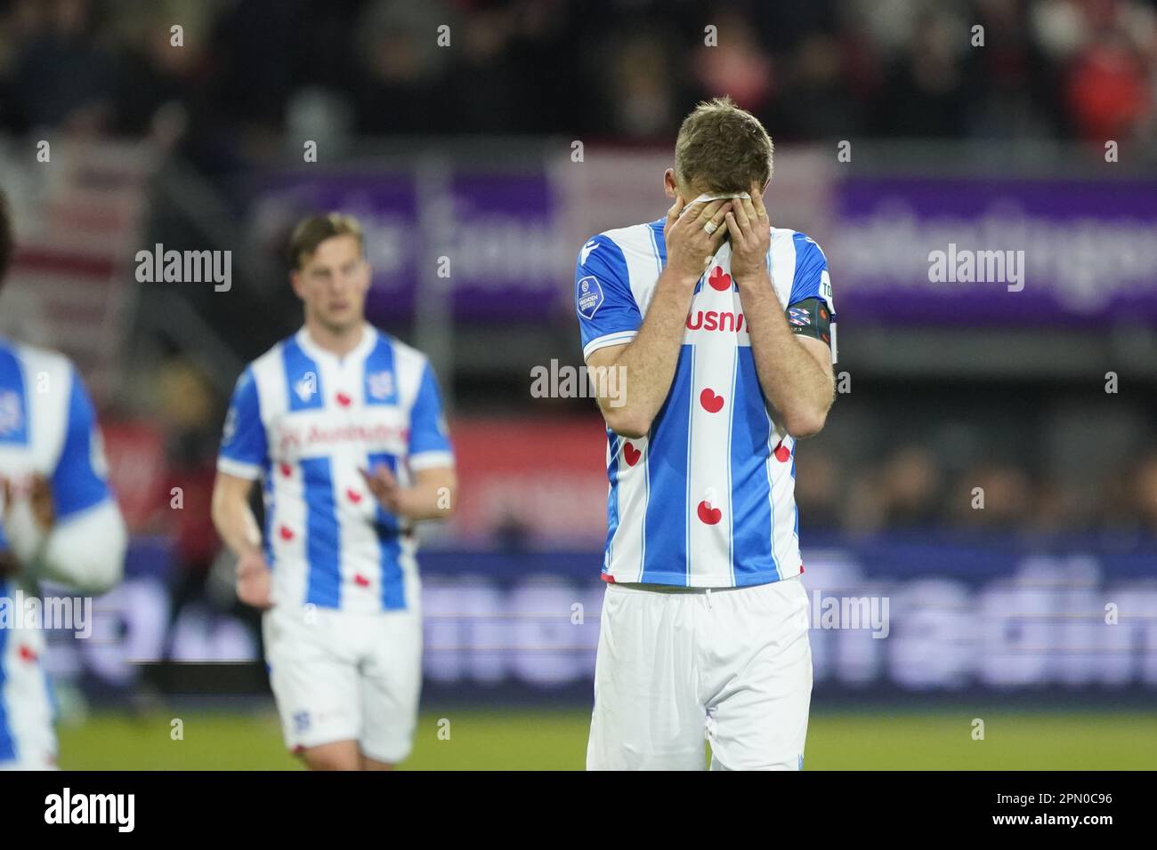 ROTTERDAM - Pawel Bochniewicz of SC Heerenveen after the Dutch ...