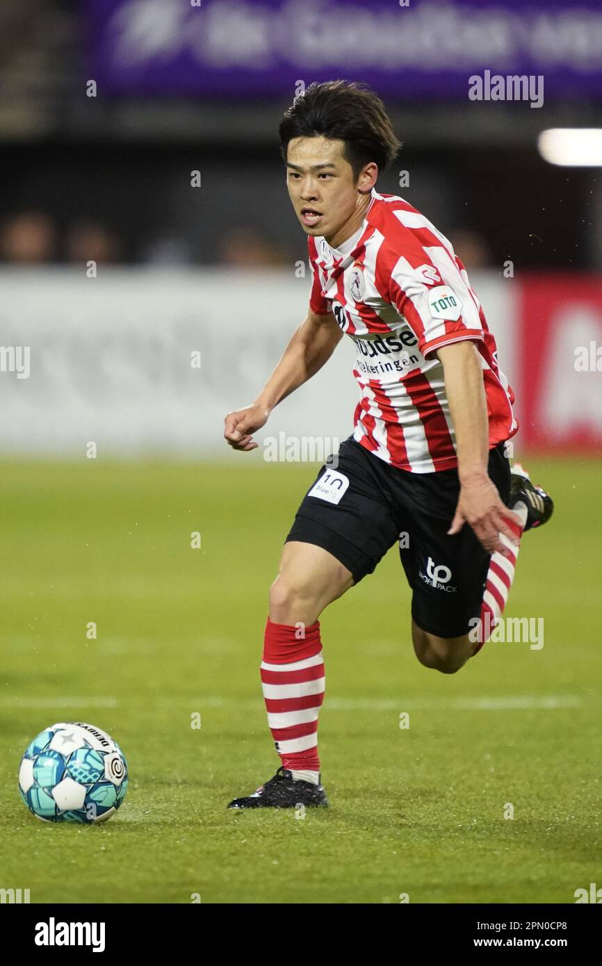 ROTTERDAM - Koki Saito of Sparta Rotterdam during the Dutch Eredivisie ...