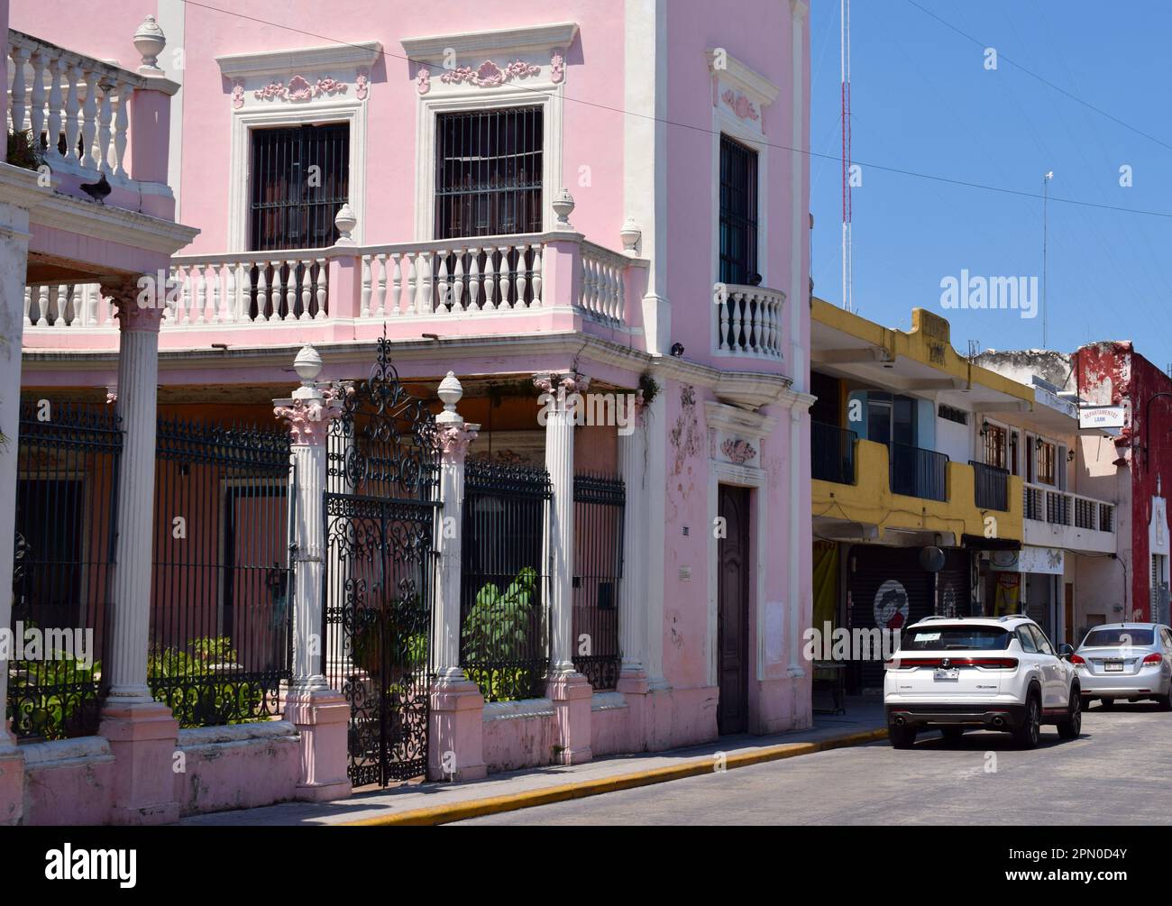 Colonial house merida yucatan mexico hi-res stock photography and ...