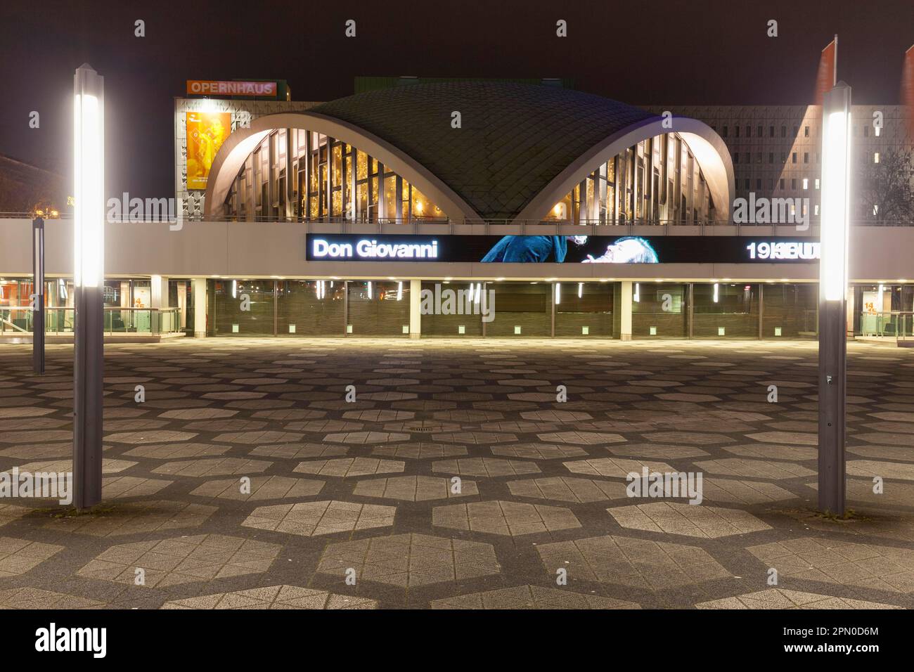 Opera House, Dortmund, Ruhr Area, North Rhine-Westphalia, Germany ...