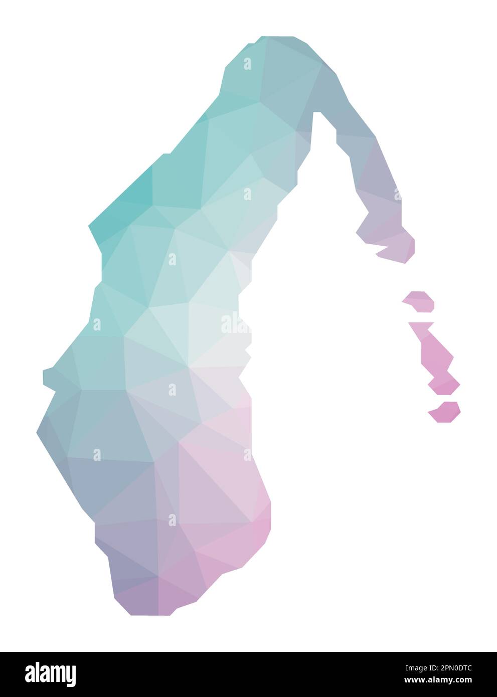 Cook islands map silhouette hi-res stock photography and images - Alamy