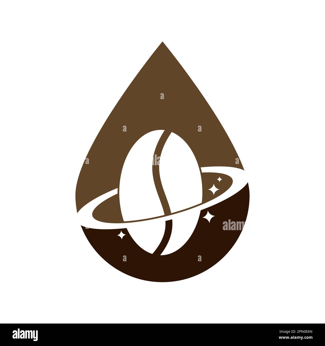 planet coffee logo Stock Vector Image & Art - Alamy