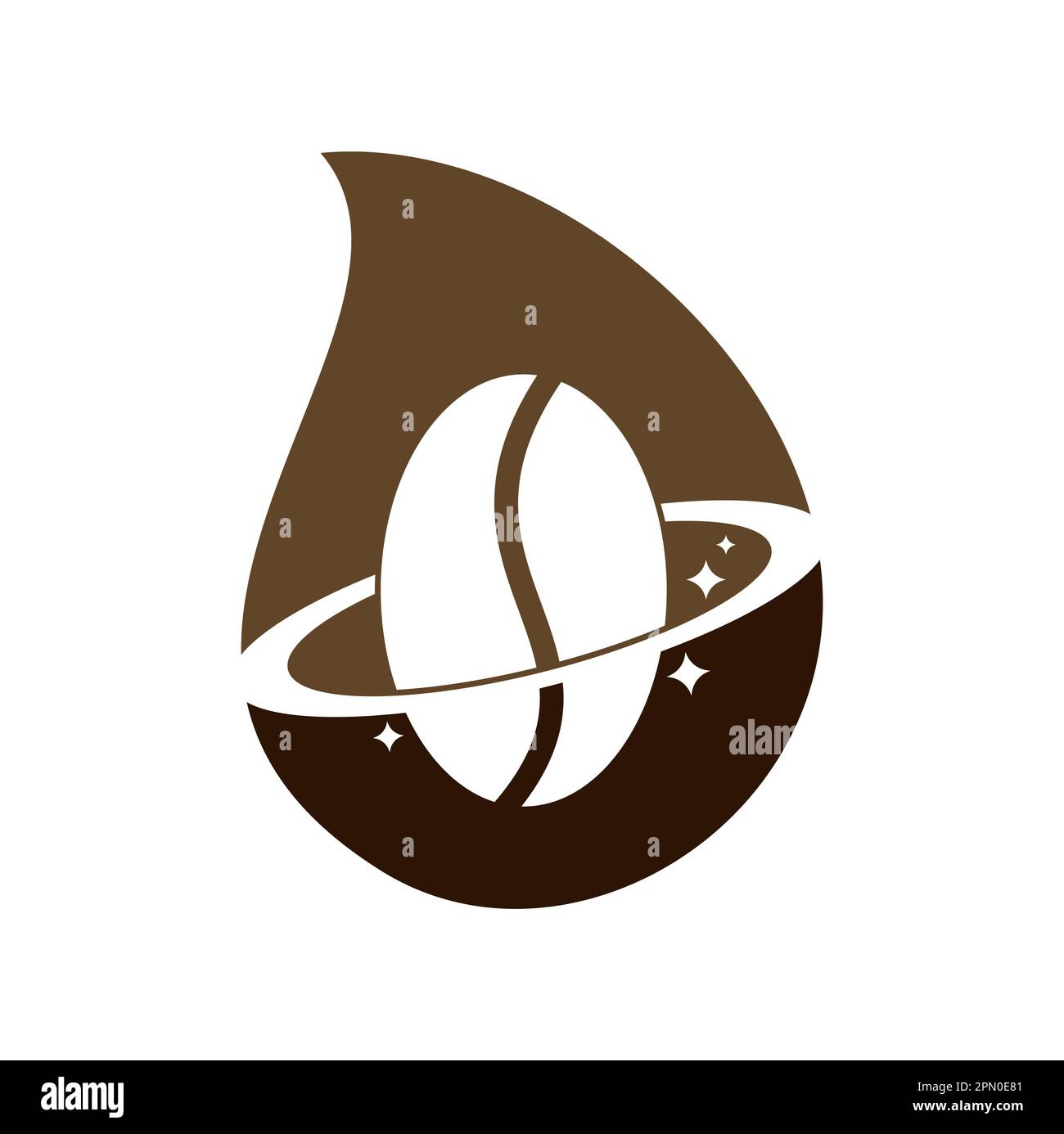 planet coffee logo Stock Vector Image & Art - Alamy