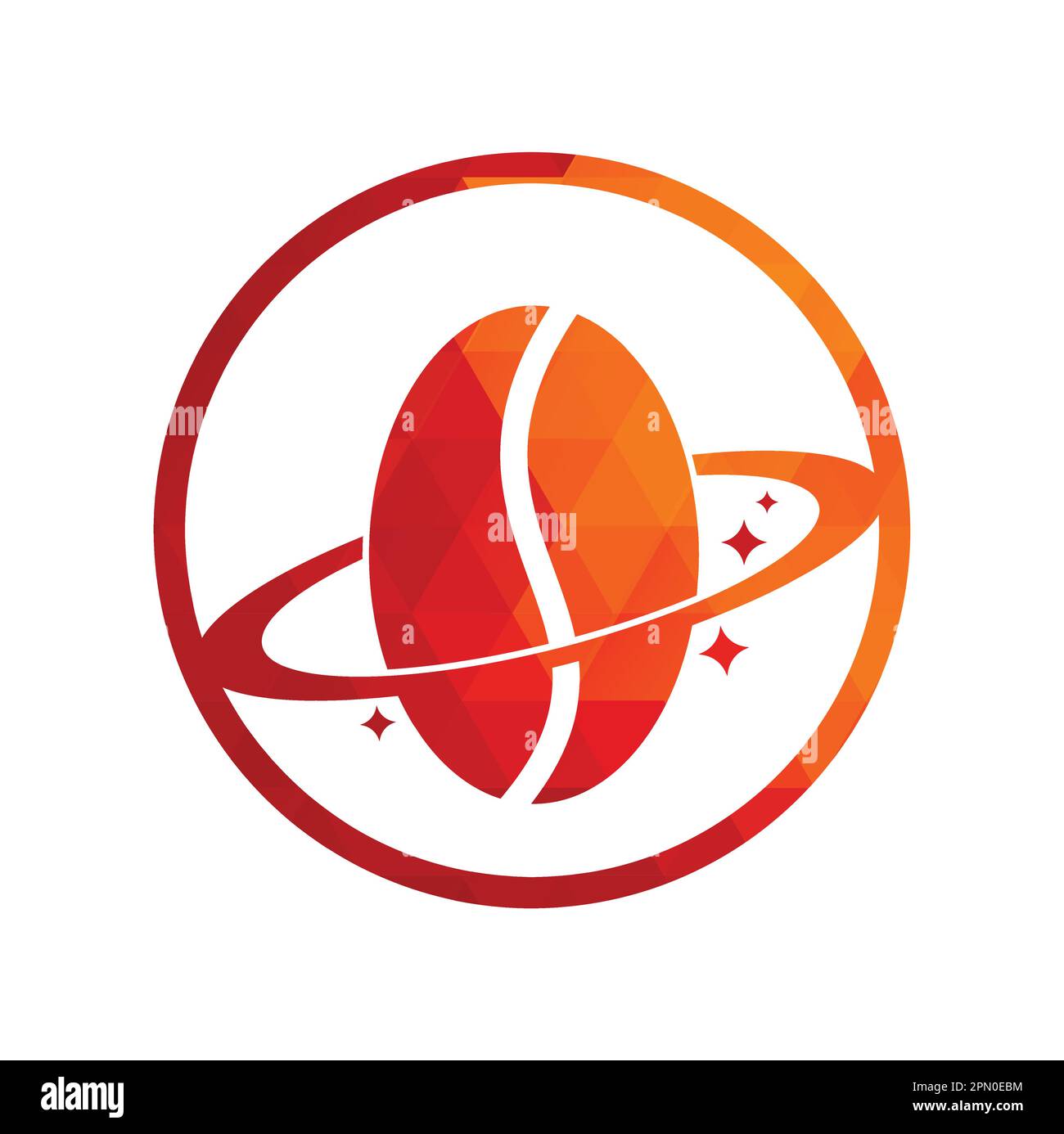 planet coffee logo Stock Vector Image & Art - Alamy