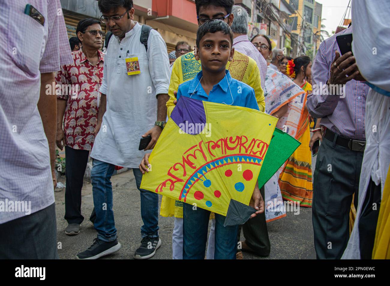 Kolkata, India. 15th Apr, 2023. Bengali New Year, also known as Poila ...
