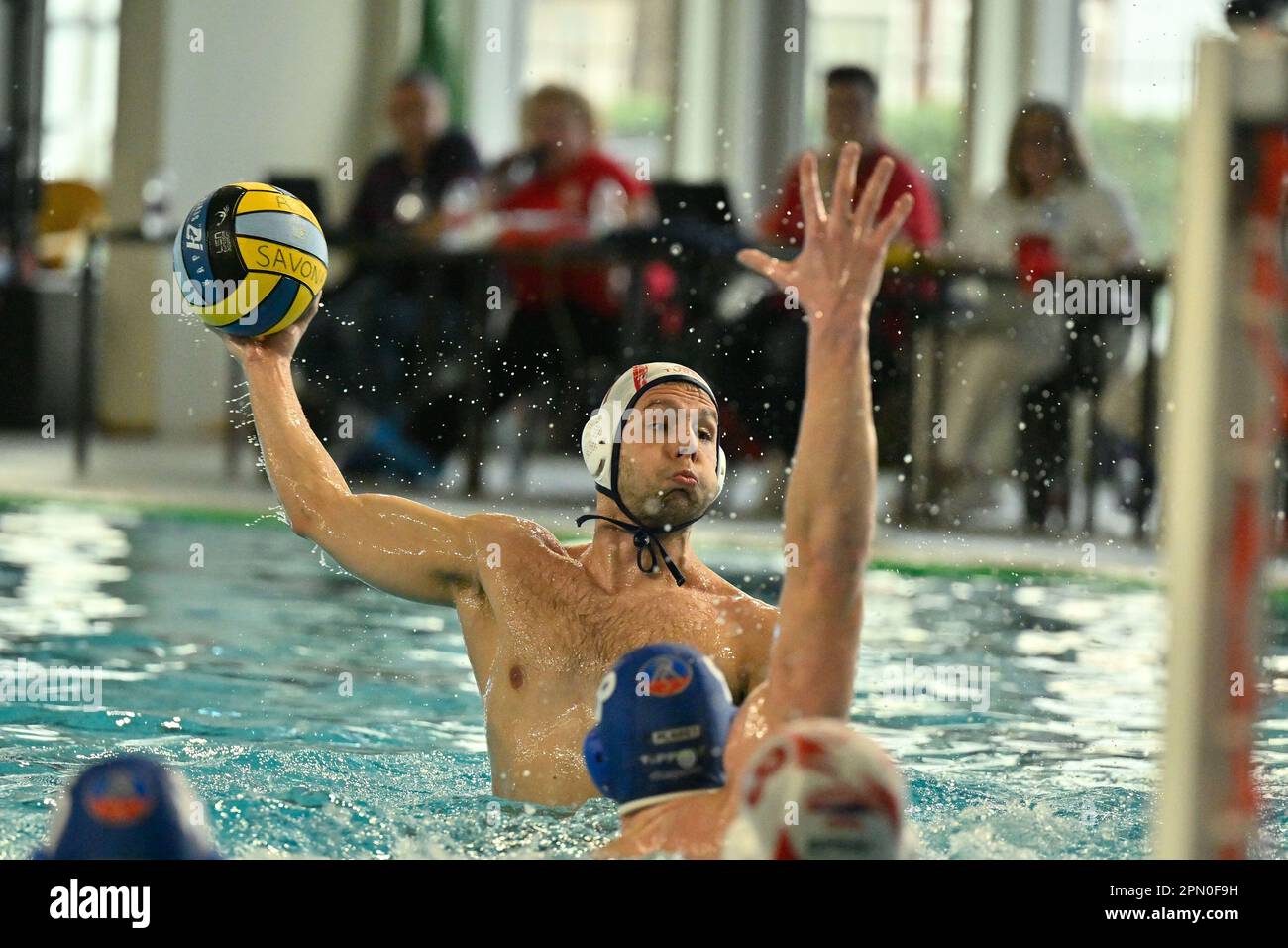 Savona, Italy. 15th Apr, 2023. Bodgan Duric (Savona) - KNEGAEV Ivan ...
