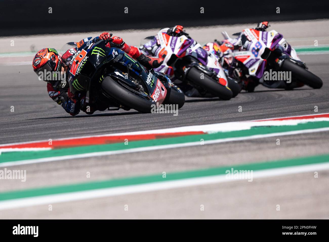 The Americas, Austin, Texas, USA. 15th Apr, 2023. Fabio Quartararo (20 ...