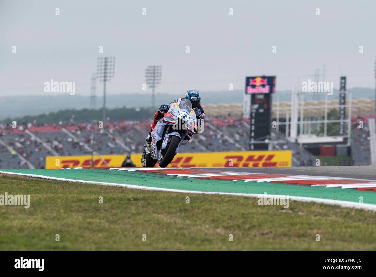 The Americas. 15th Apr, 2023. Alex Marquez (73) with Gresini Racing ...