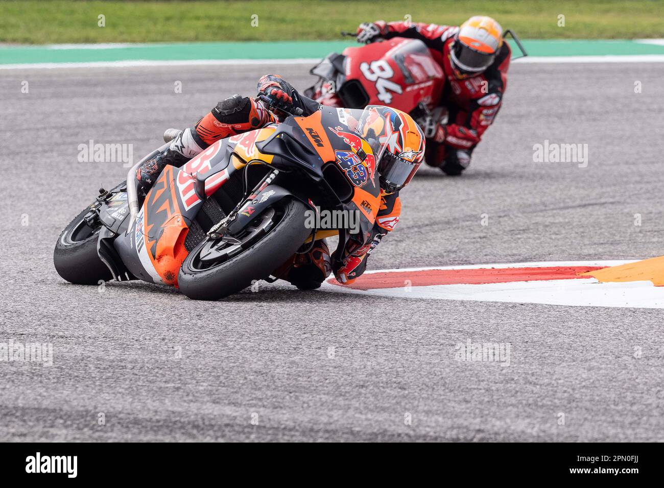 The Americas. 15th Apr, 2023. Jack Miller (43) with Red Bull KTM ...