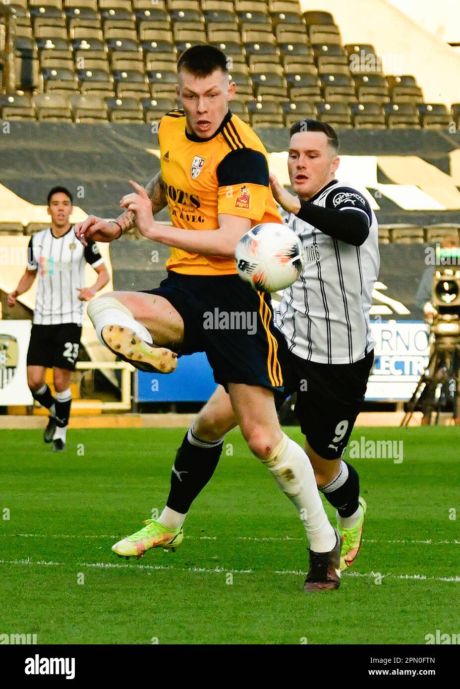 Meadow Lane Stadium, Nottingham, UK. 15 April 2023 at 1500hrs. Notts ...