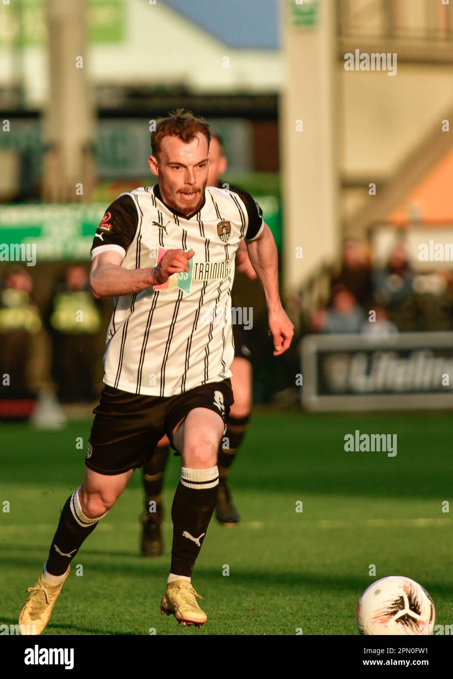 Meadow Lane Stadium, Nottingham, UK. 15 April 2023 at 1500hrs. Notts ...