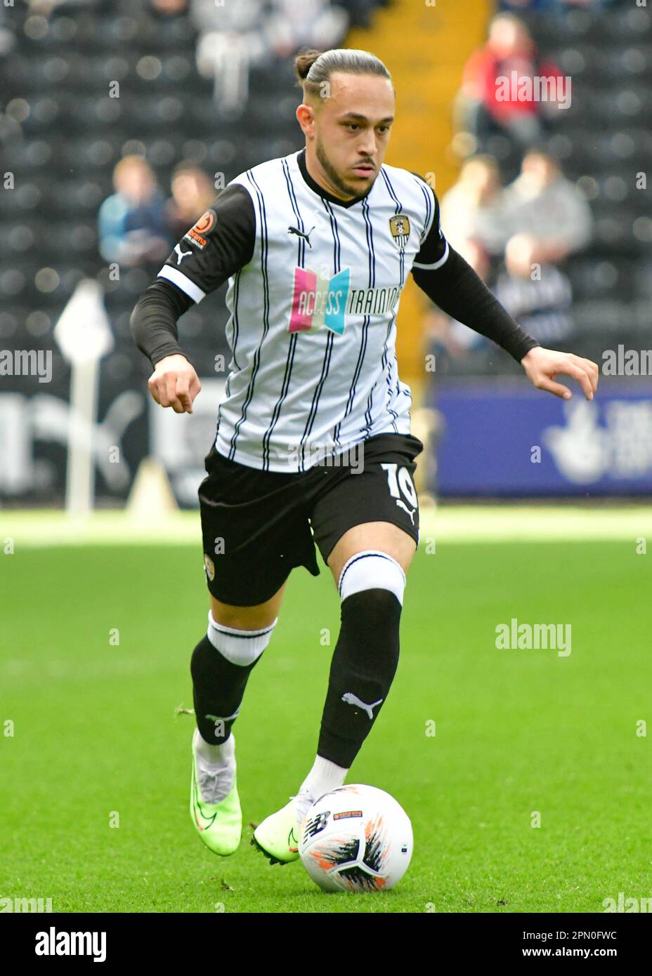 Meadow Lane Stadium, Nottingham, UK. 15 April 2023 at 1500hrs. Notts ...