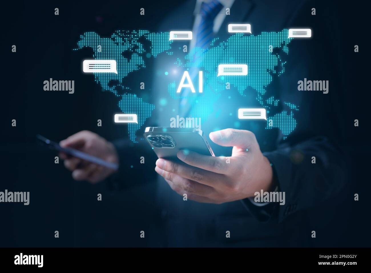 Human life with Artificial Intelligence, Data in computer technology ...