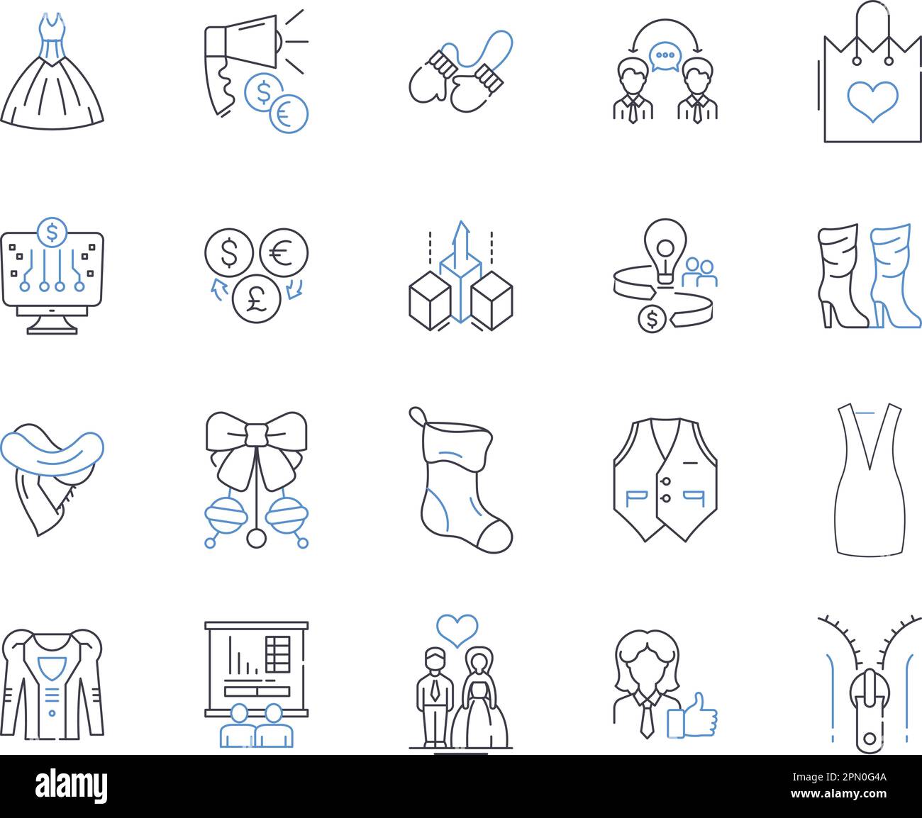 Fashion factory outline icons collection. Fashion, Factory, Garment ...