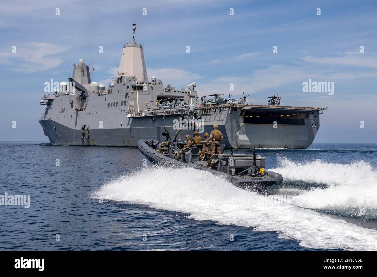 ANDAMAN SEA (Jan. 11, 2023) – U.S. Marines with Maritime Raid Platoon ...
