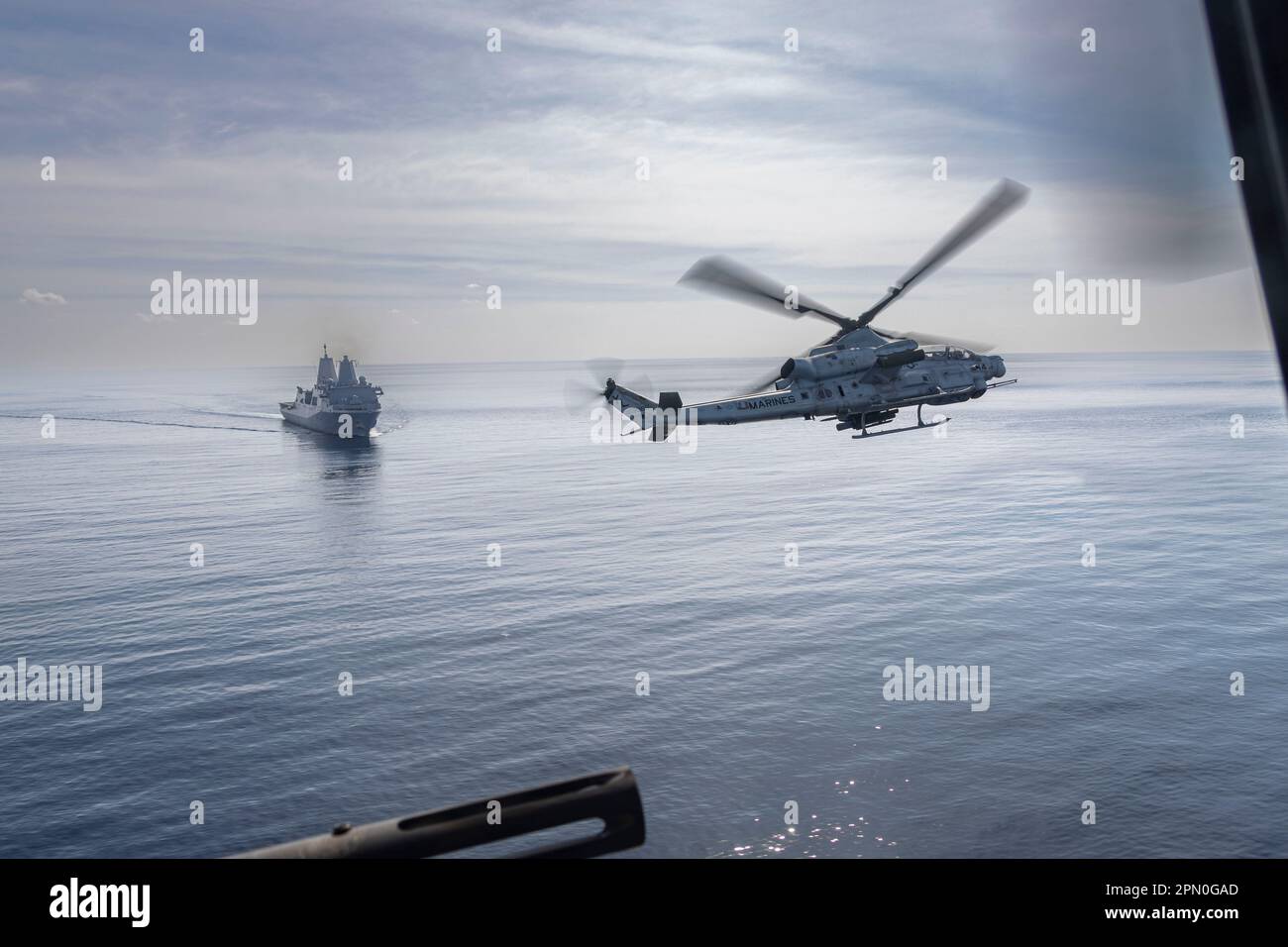 INDIAN OCEAN (Jan. 11, 2023) – U.S. Marine Corps AH-1Z Viper pilots ...