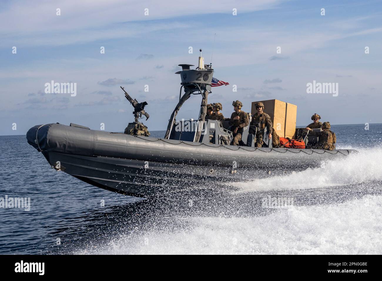 ANDAMAN SEA (Jan. 11, 2023) – U.S. Marines with Maritime Raid Platoon ...