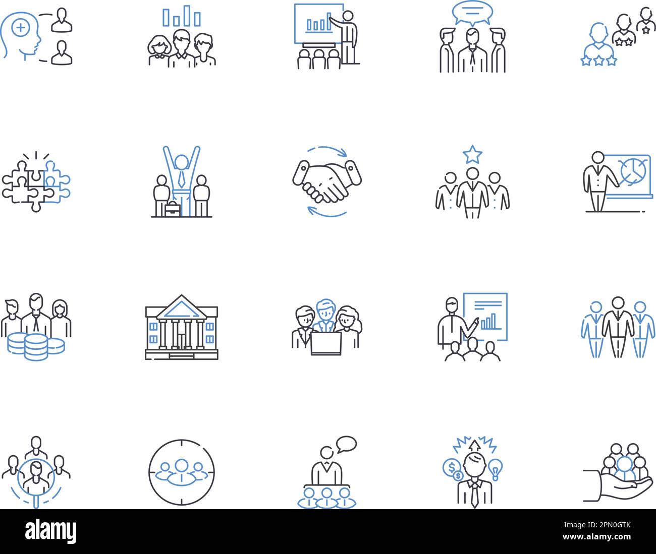 Group Outline Icons Collection Cluster Gathering Collection Assembly Congregation Squad