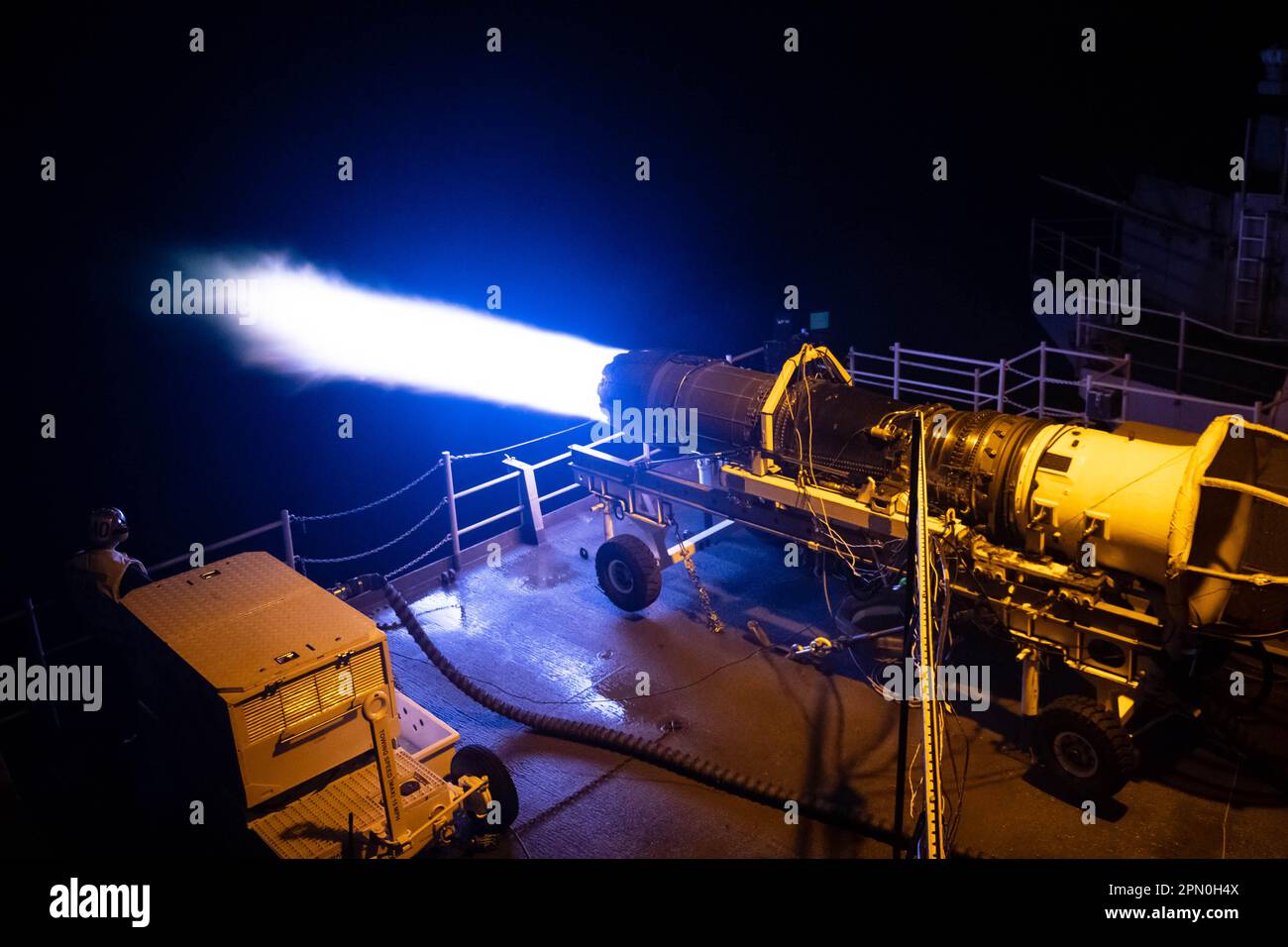 230405-N-MD713-1052 ATLANTIC OCEAN (April 5, 2023) Aviation Machinist's ...