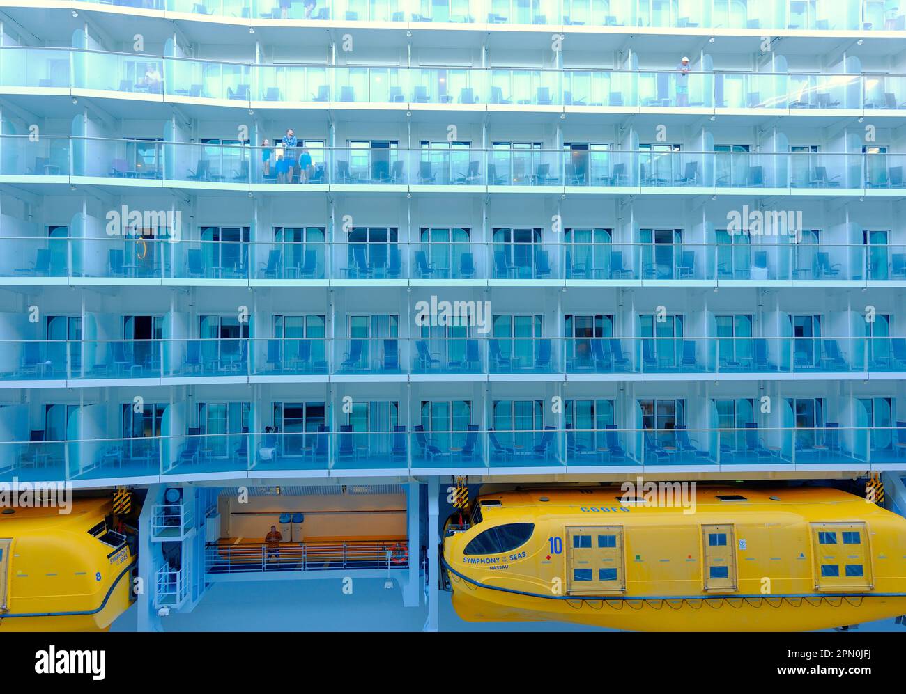 COCOCAY, BAHAMAS - February 10, 2023: CocoCay is one of the Berry ...