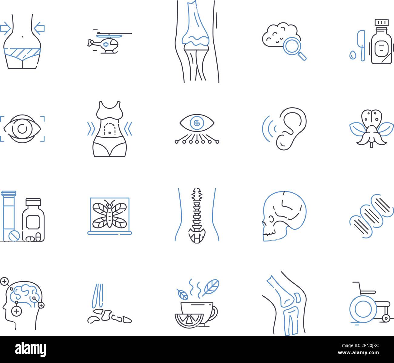 Health services outline icons collection. Healthcare, Services ...