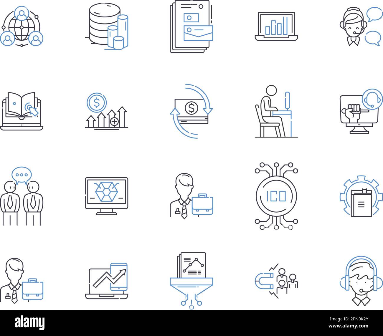 Meeting and conference outline icons collection. Conference, Meeting ... Meeting and conference outline icons collection. Conference, Meeting ...