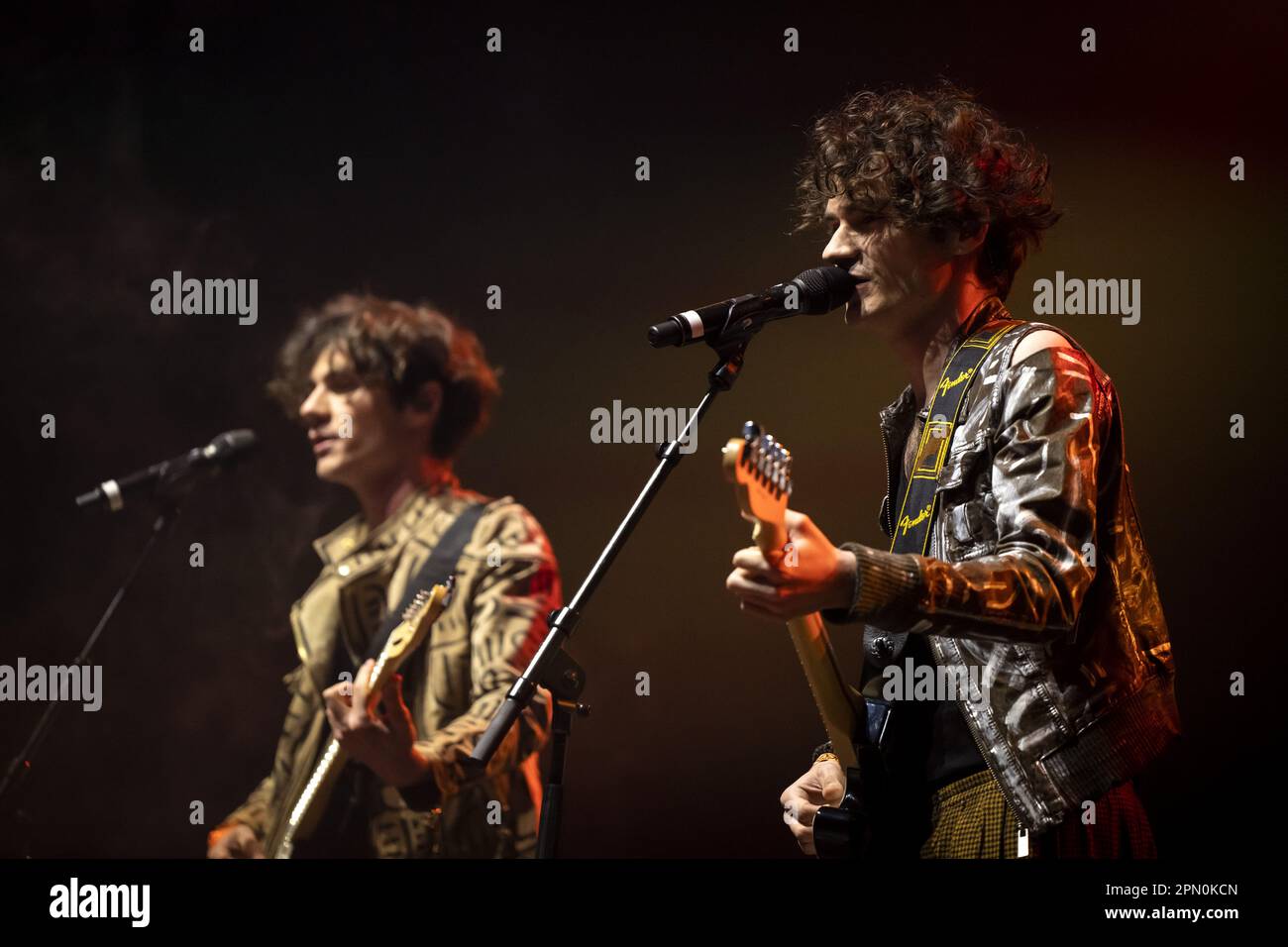 AMSTERDAM - Tural and Turan from Azerbaijan during the annual ...