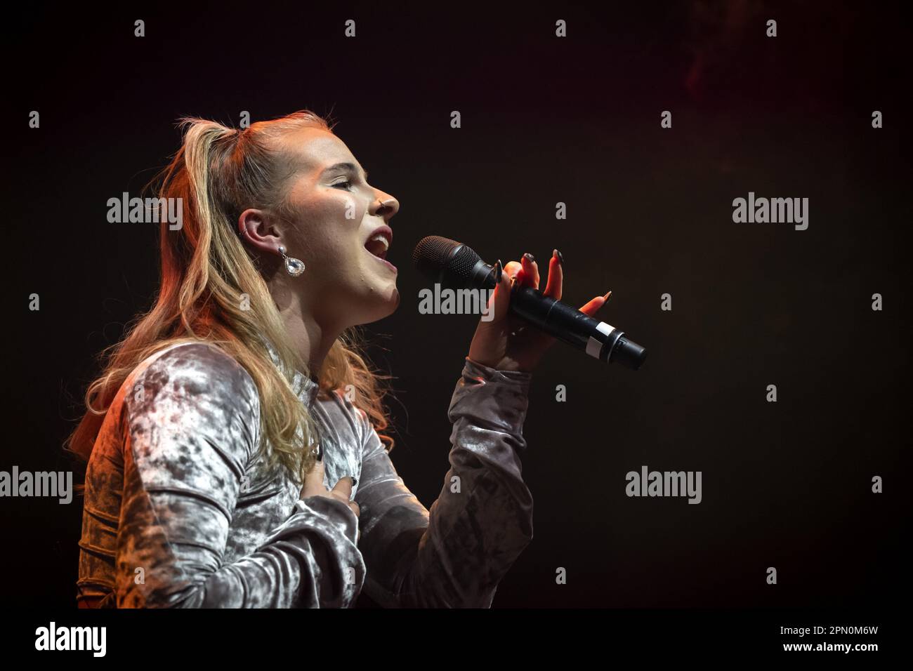 AMSTERDAM - Dilja from Iceland during the annual Eurovision in Concert ...
