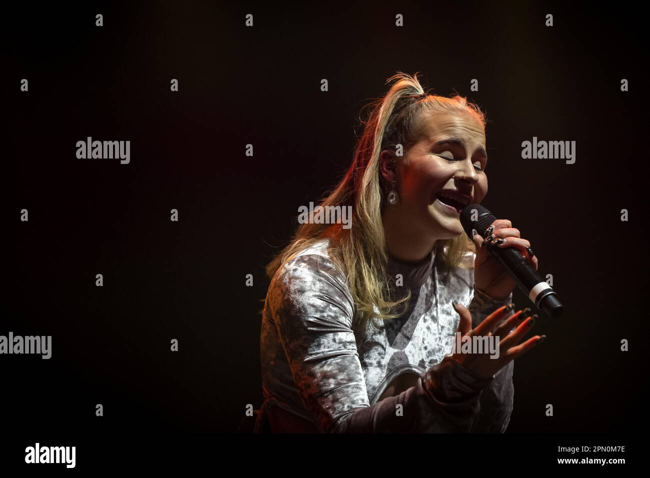 AMSTERDAM - Dilja from Iceland during the annual Eurovision in Concert ...