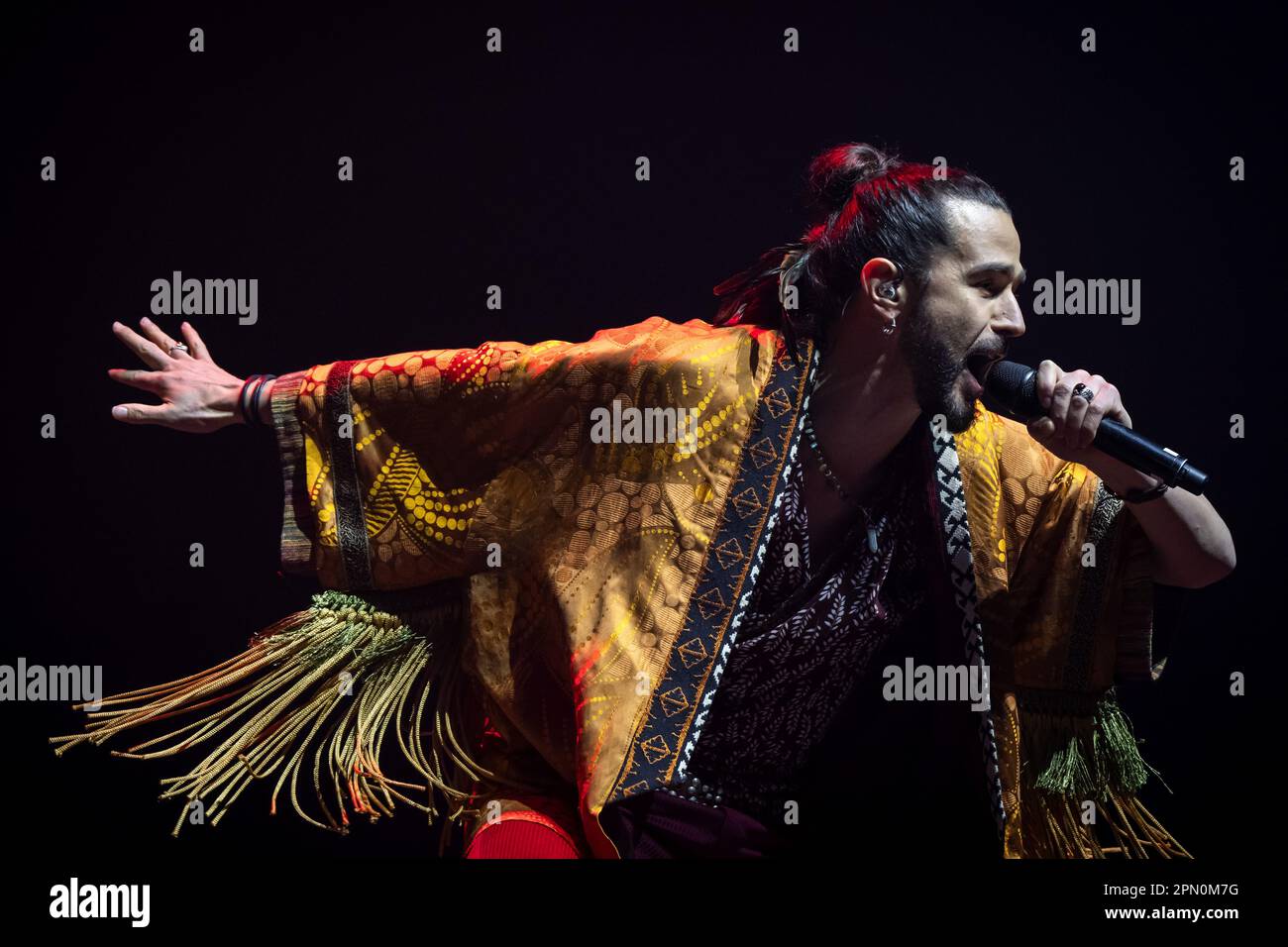AMSTERDAM - Pasha Parfeni from Moldavia during the annual Eurovision in ...
