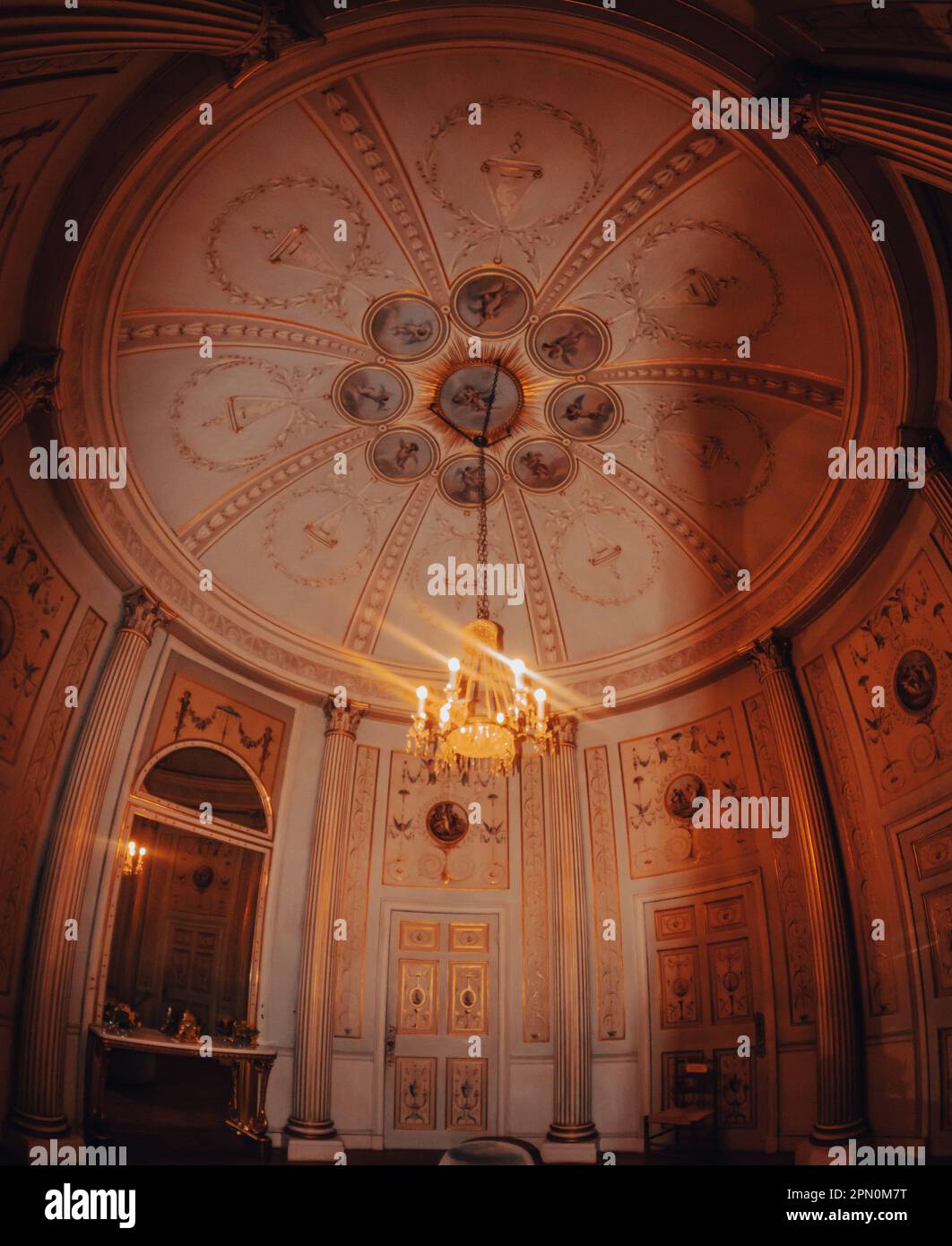 The beautiful Castle Interarea Stock Photo - Alamy