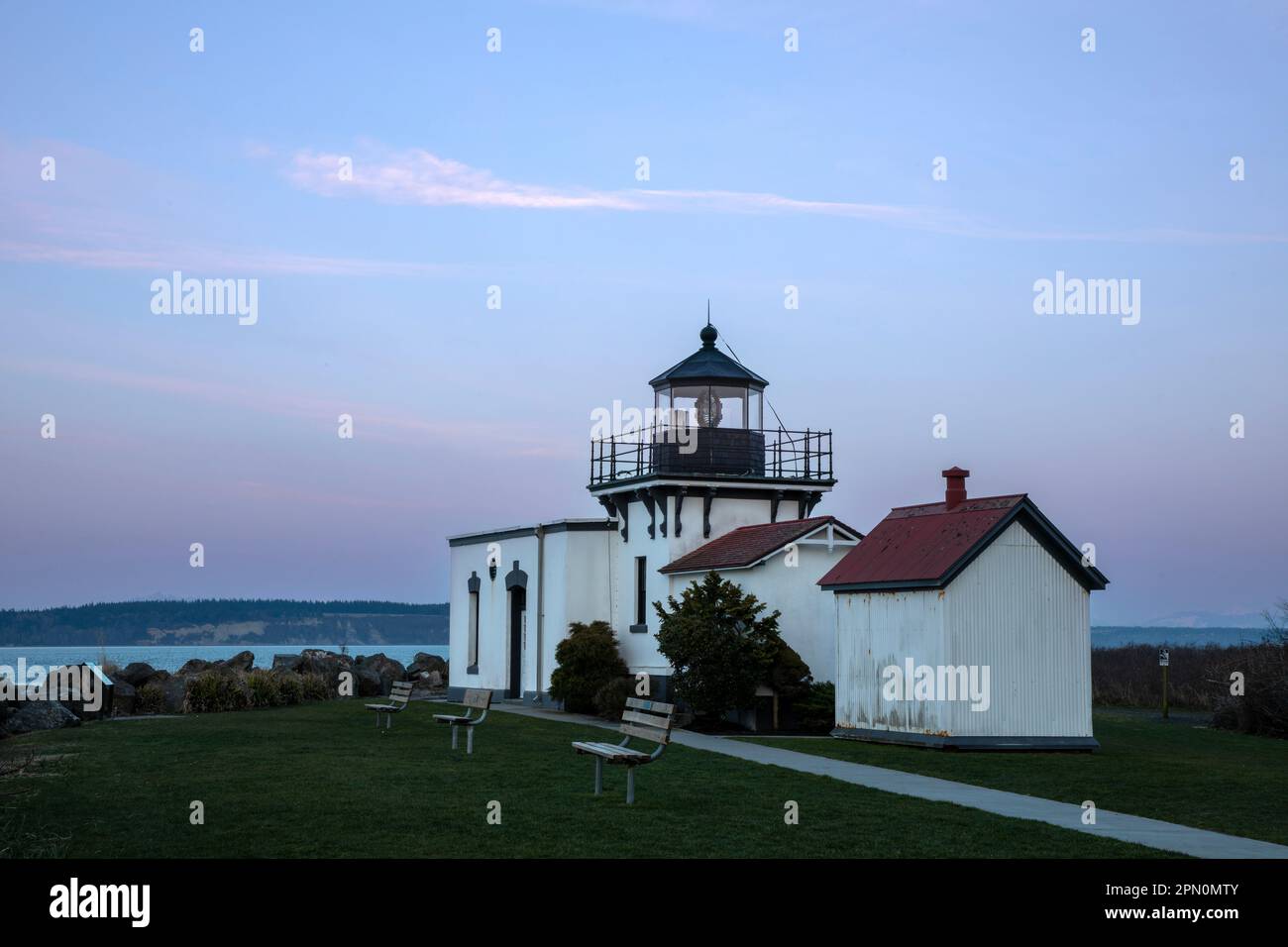 Oldest puget sound lighthouse hi-res stock photography and images - Alamy