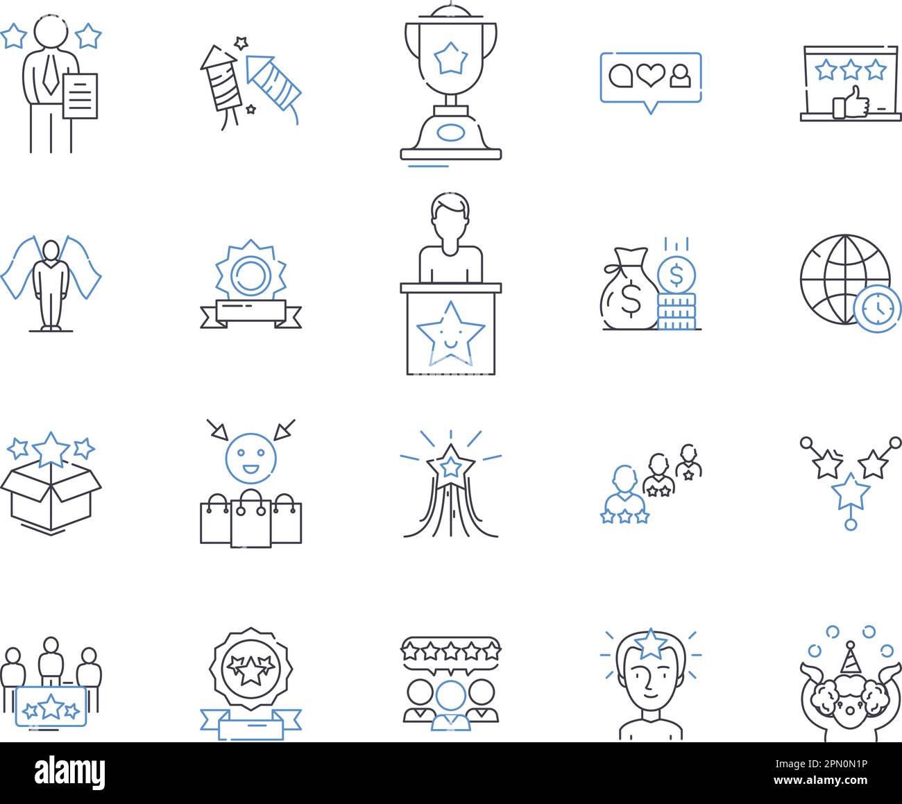 Success and money outline icons collection. Success, Money, Wealth ... Success and money outline icons collection. Success, Money, Wealth ...