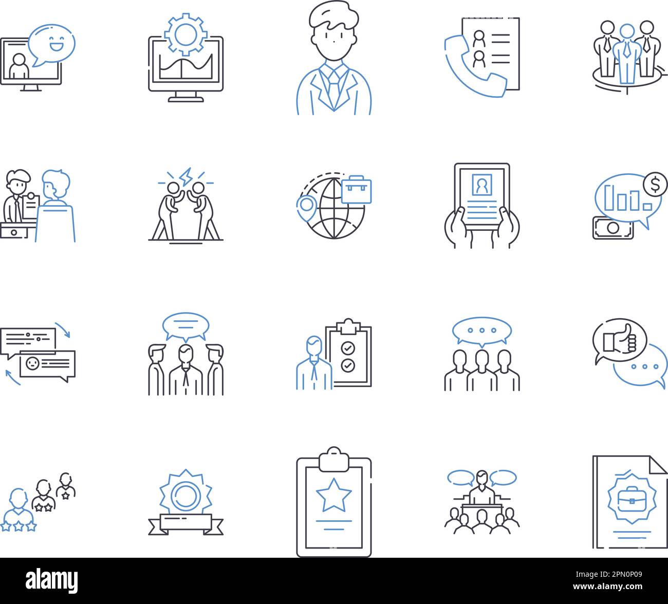 Social media management outline icons collection. Social, Media ... Social media management outline icons collection. Social, Media ...
