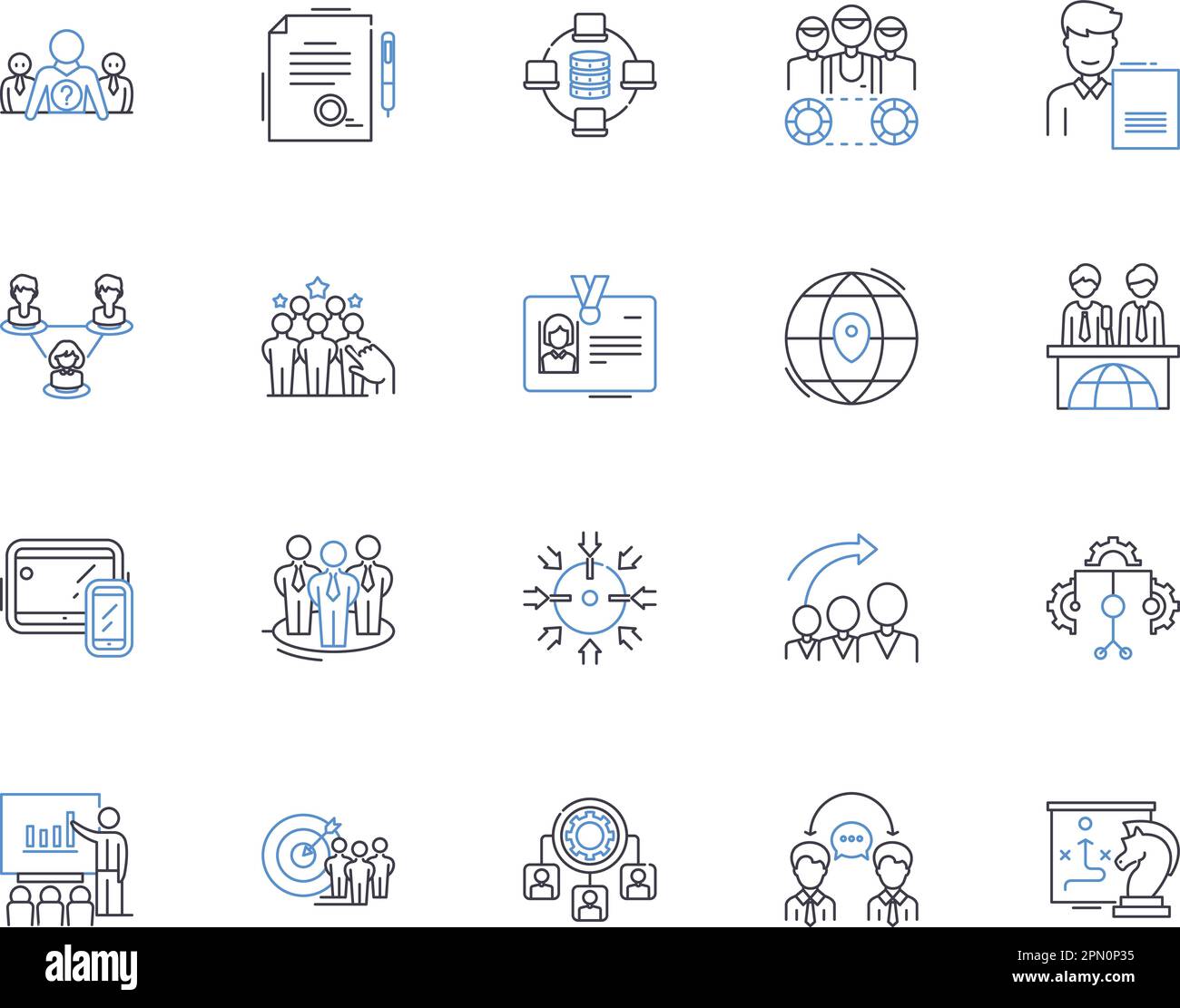 Business meeting outline icons collection. Business, Meeting ... Business meeting outline icons collection. Business, Meeting ...