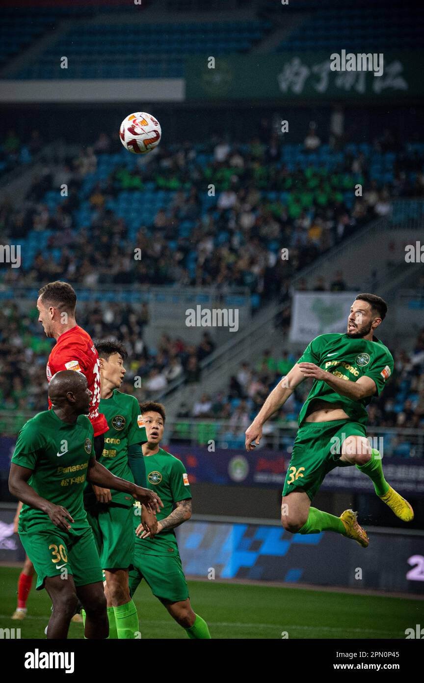 Huzhou, China's Zhejiang Province. 15th Apr, 2023. Lucas Possignolo ...