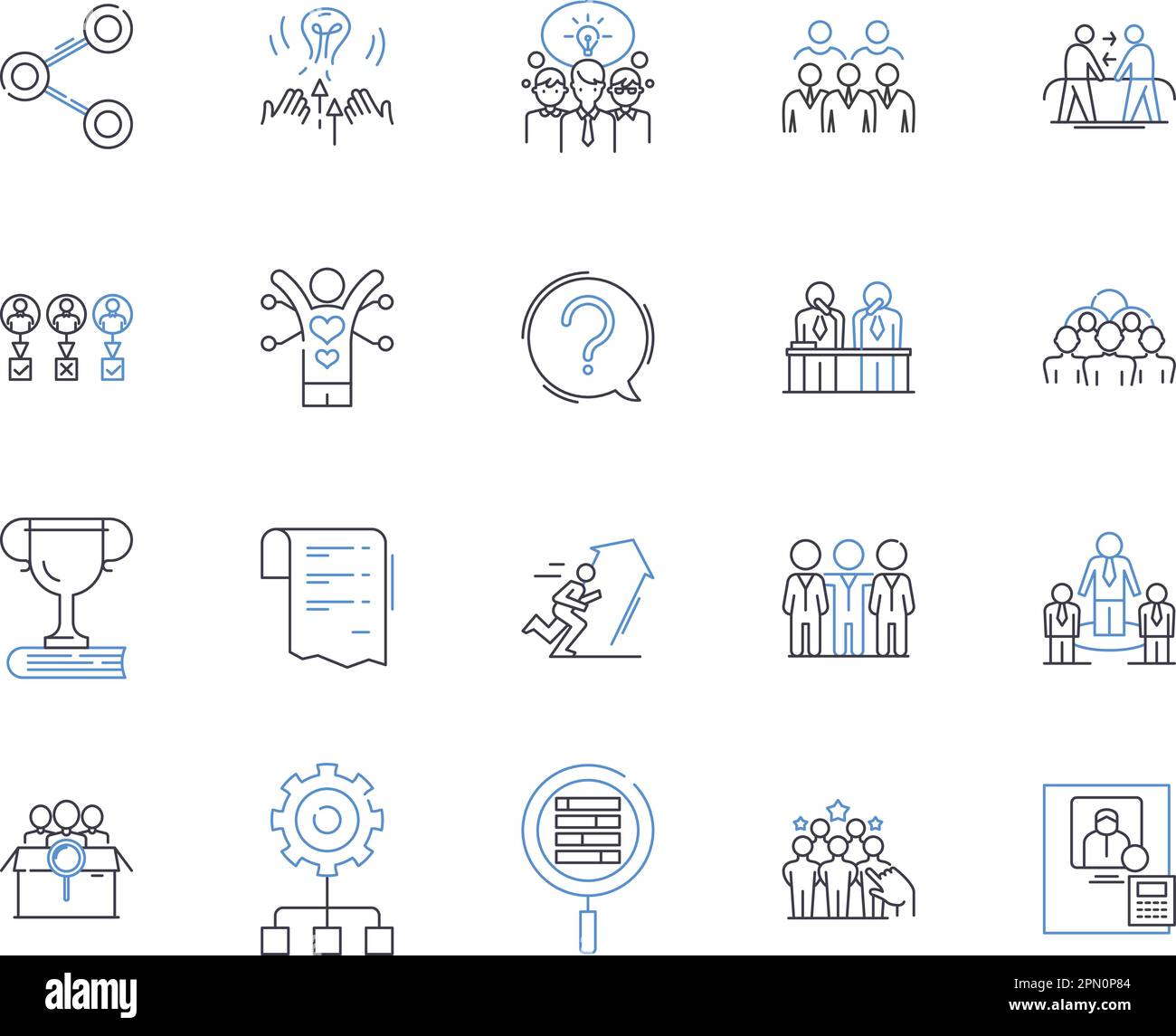 Enterprise outline icons collection. Enterprise, Business, Companies ...