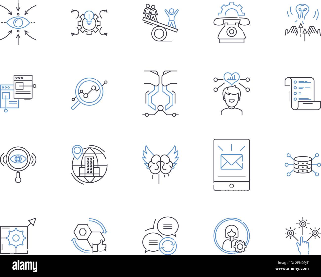 Partner connections outline icons collection. Partner, Connections ... Partner connections outline icons collection. Partner, Connections ...