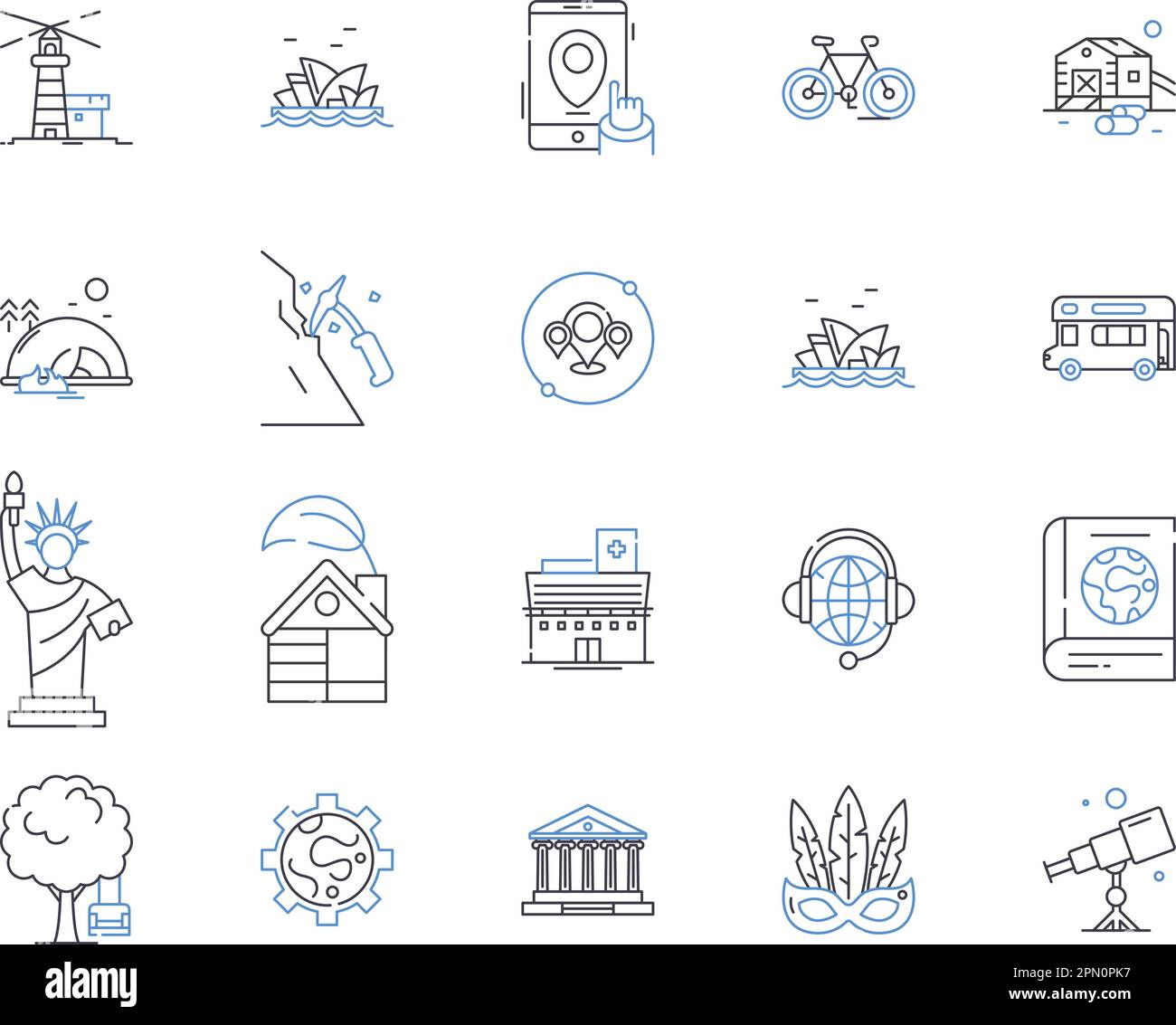 Wellness tourism outline icons collection. Wellness, Tourism, Health ... Wellness tourism outline icons collection. Wellness, Tourism, Health ...
