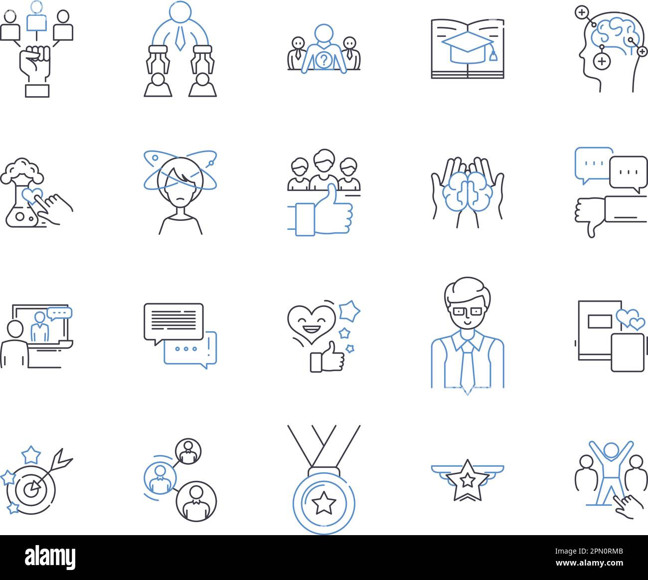 Team studying outline icons collection. Team, studying, colleagues, group, learn, collaborate ...