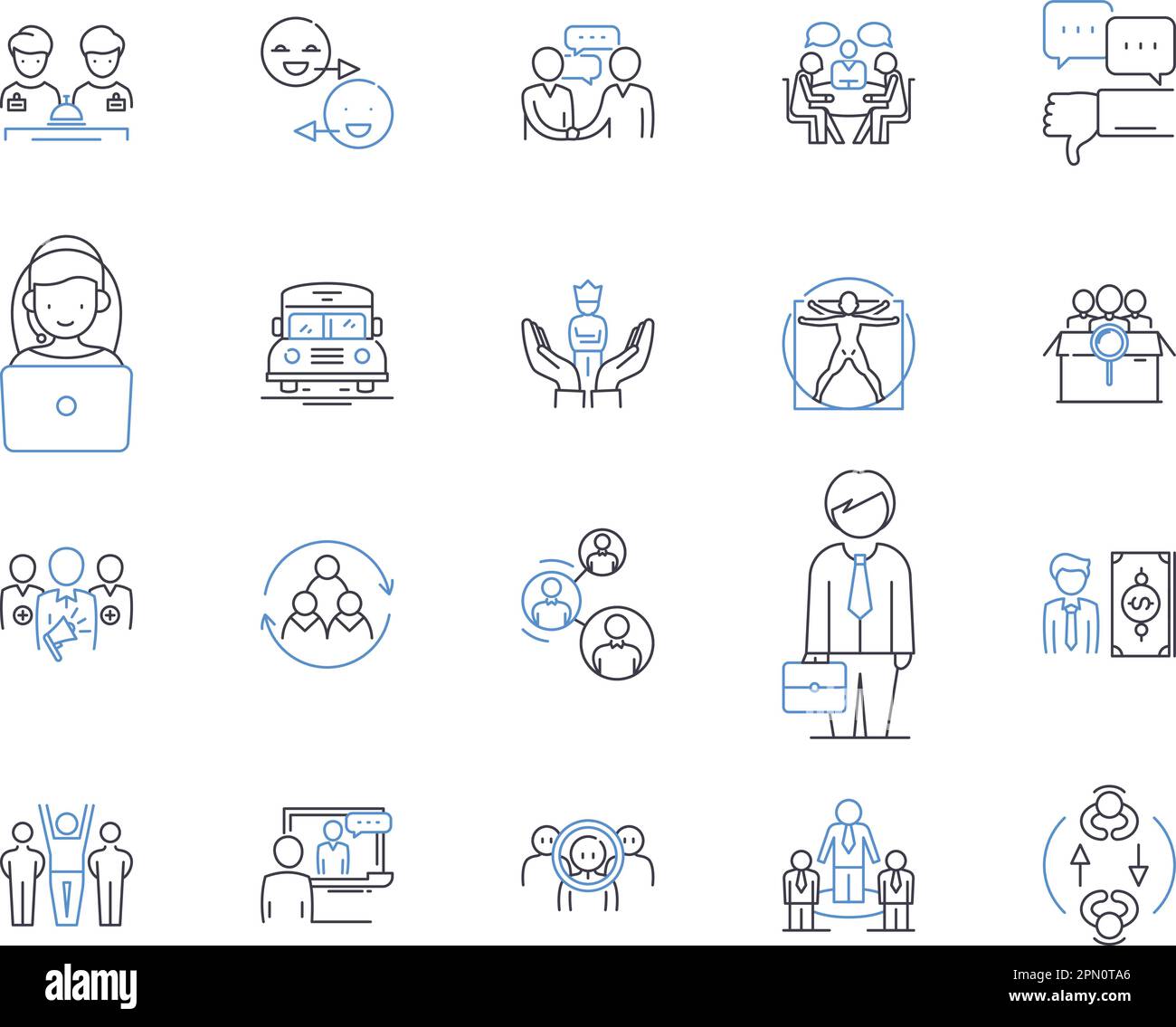 Virtual meeting outline icons collection. Online, Conferencing ... Virtual meeting outline icons collection. Online, Conferencing ...