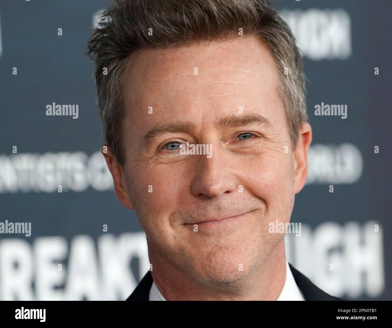 Edward Norton arrives at the ninth Breakthrough Prize ceremony on ...