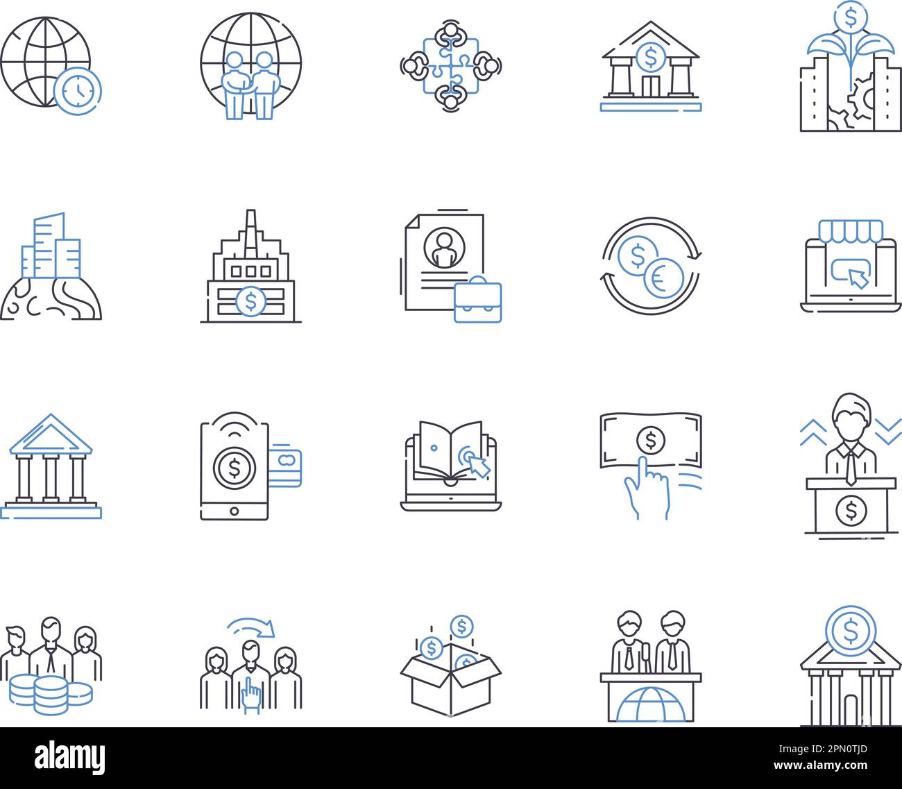 Distribution and warehousing outline icons collection. Distribution ... Distribution and warehousing outline icons collection. Distribution ...