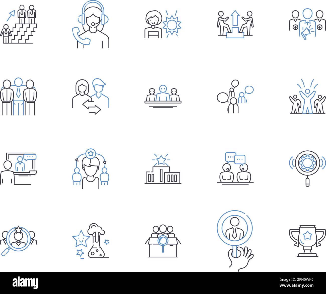 Facilitating learning Stock Vector Images - Alamy