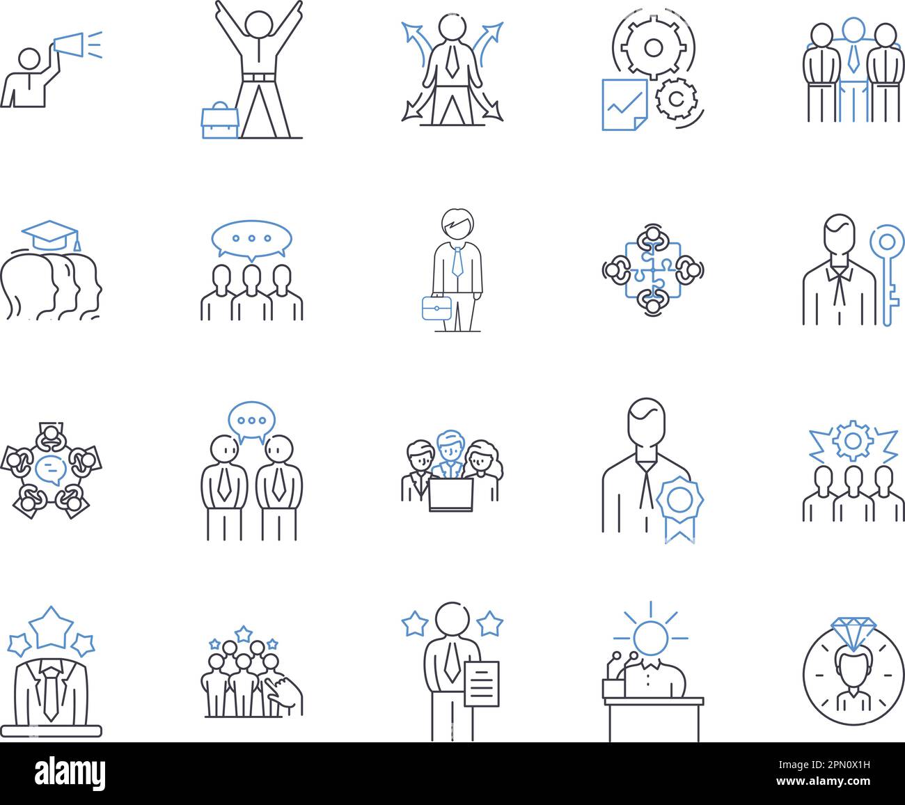 Proptech outline icons collection. Proptech, Real Estate, Innovation ...